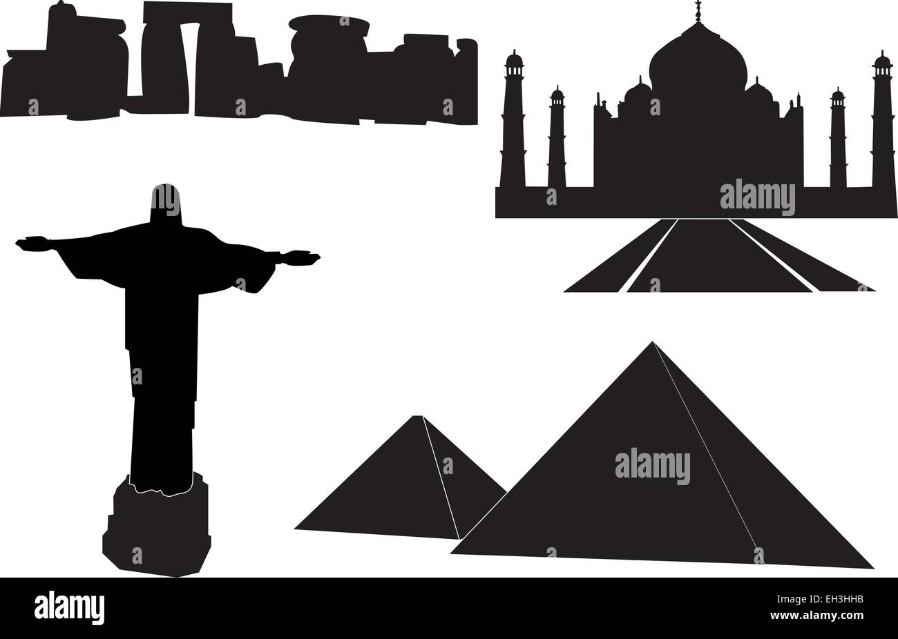 Silhouette de silhouettes Cut Out Stock Images & Pictures - Alamy