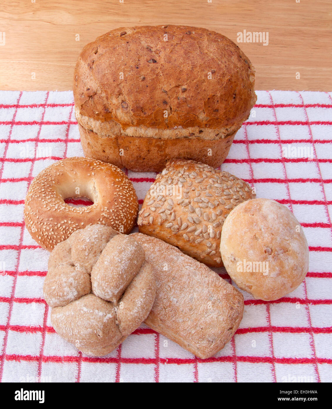 Granary bread bun hi-res stock photography and images - Alamy