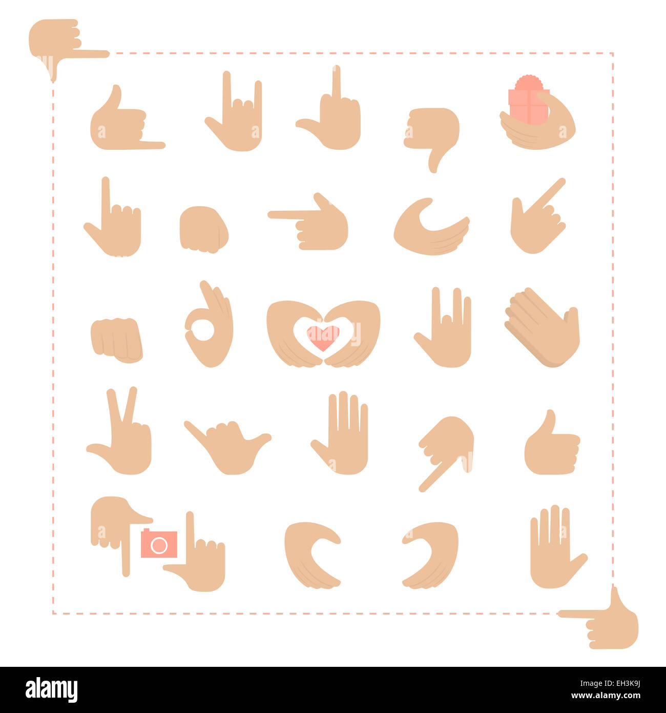 Hands up hold up Cut Out Stock Images & Pictures - Alamy