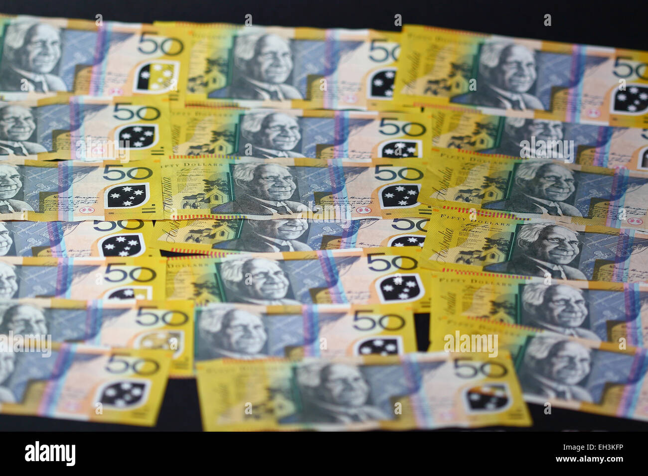 $50 Australian notes Stock Photo - Alamy