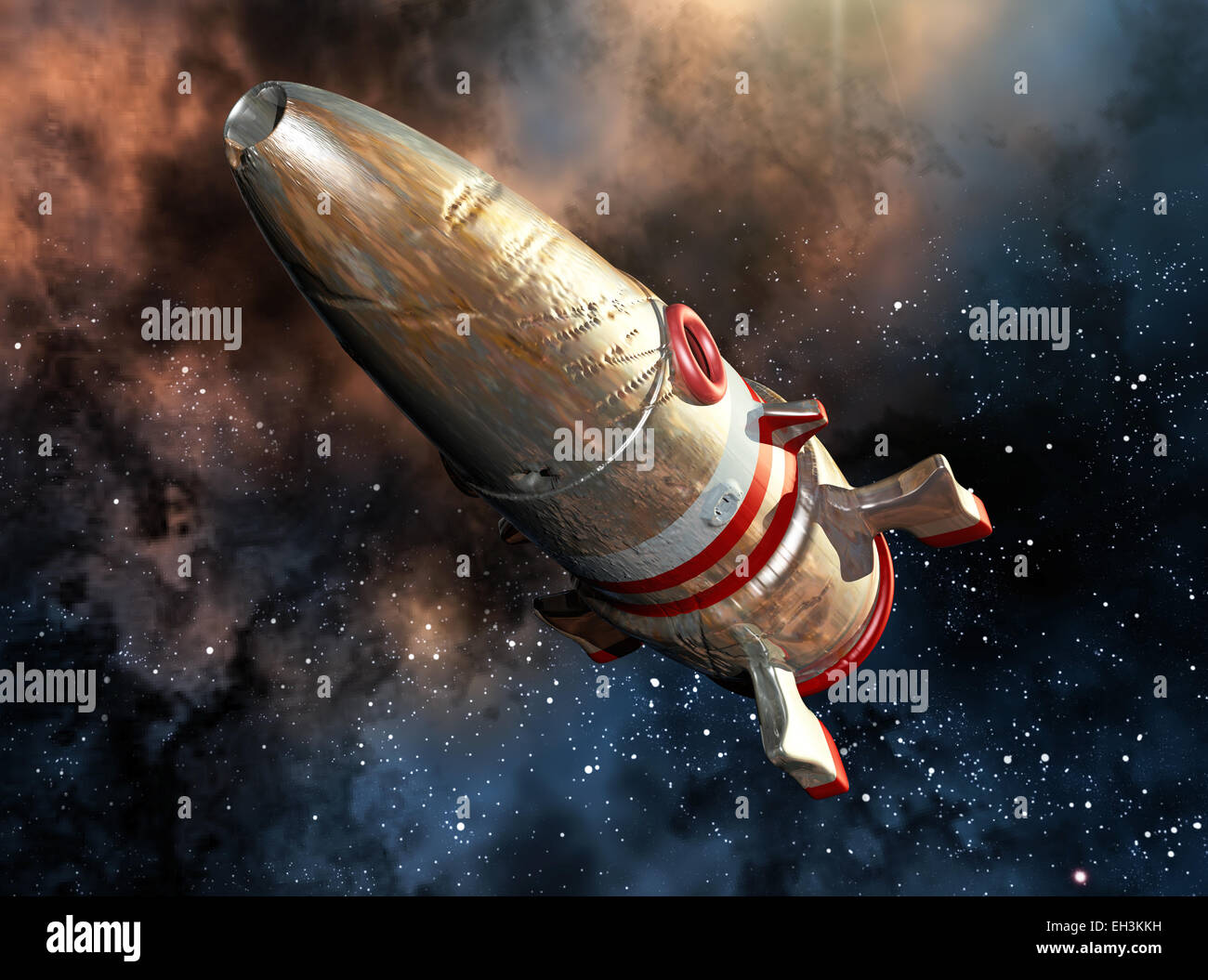 Floating In Space Ship