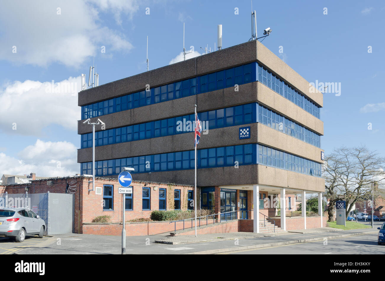 Tamworth Police Station, Staffordshire Stock Photo - Alamy