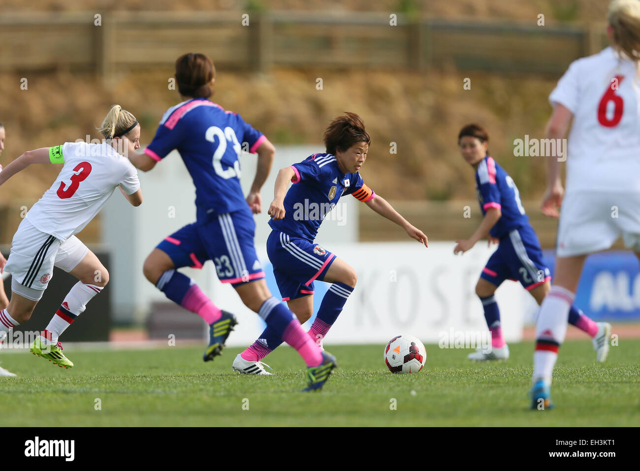 Parchal, Portugal. 4th Mar, 2015. Aya Miyama (JPN) Football/Soccer ...
