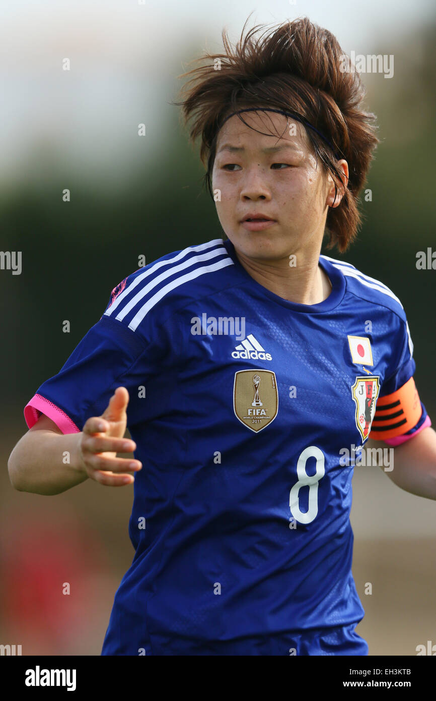 Parchal, Portugal. 4th Mar, 2015. Aya Miyama (JPN) Football/Soccer ...