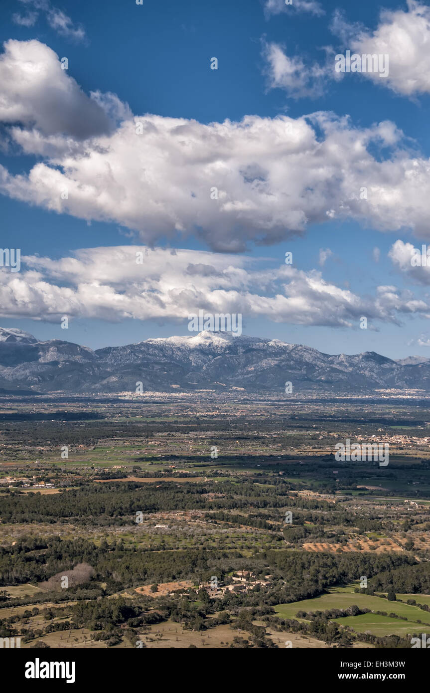 Tramuntana mountains and north of Majorca, Spain Stock Photo - Alamy