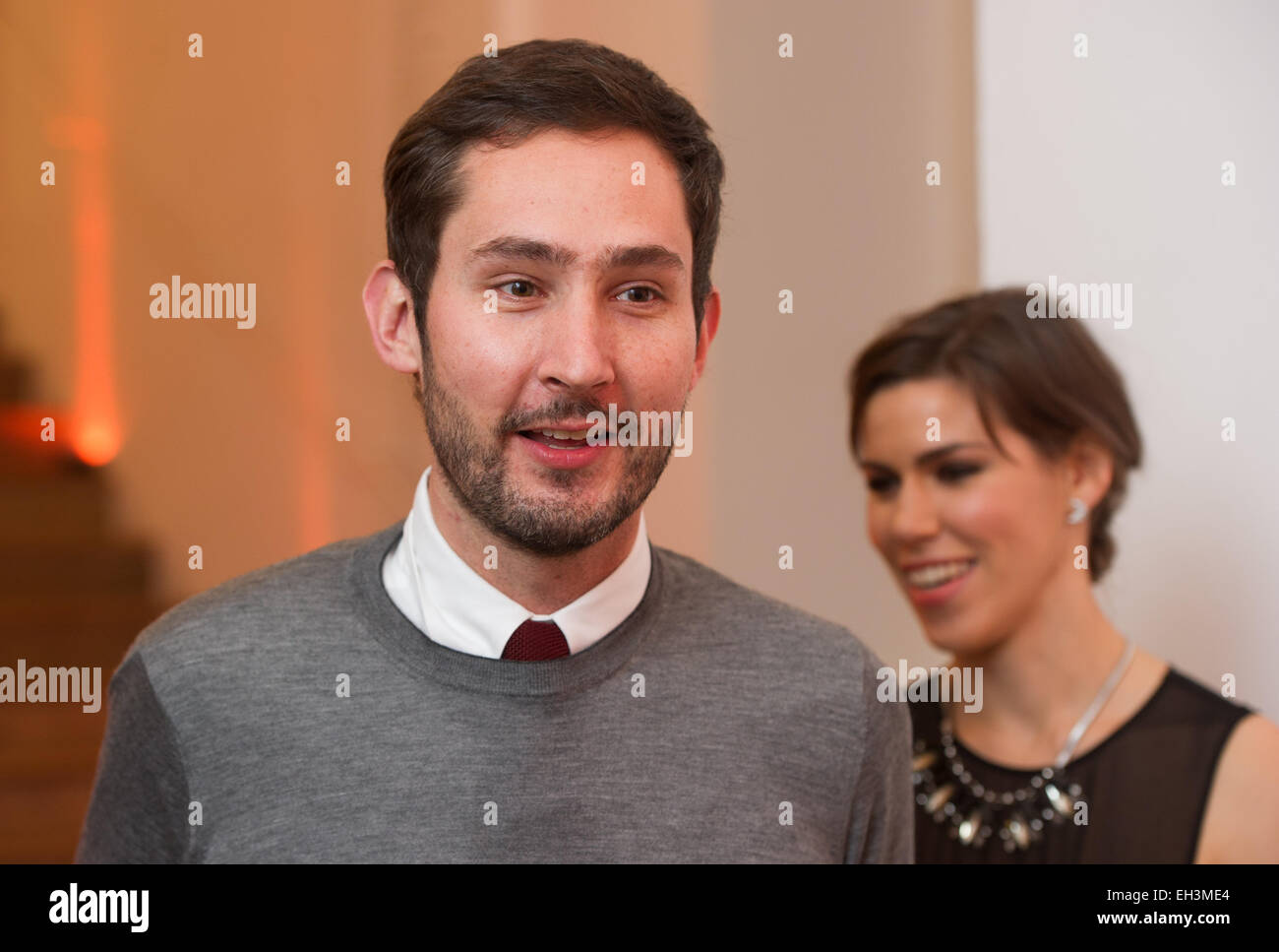 Munich, Germany. 05th Mar, 2015. Instagram founder Kevin Systrom and ...