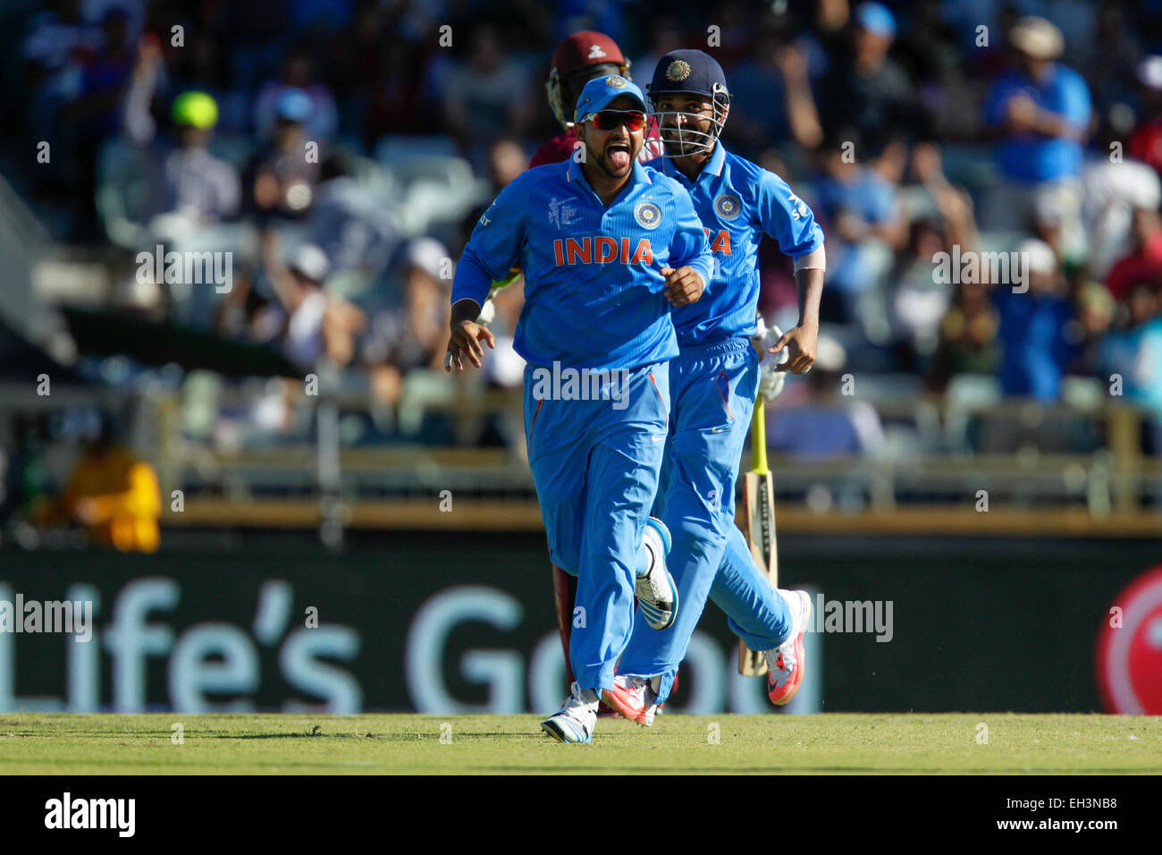 Perth, Australia. 06th Mar, 2015. ICC Cricket World Cup. India versus ...