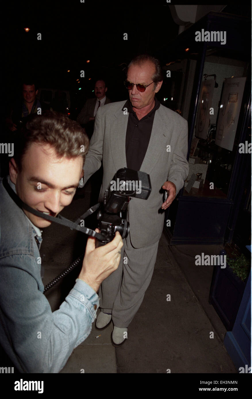 Classic Jack Nicholson about town with the paparazzi London (credit ...