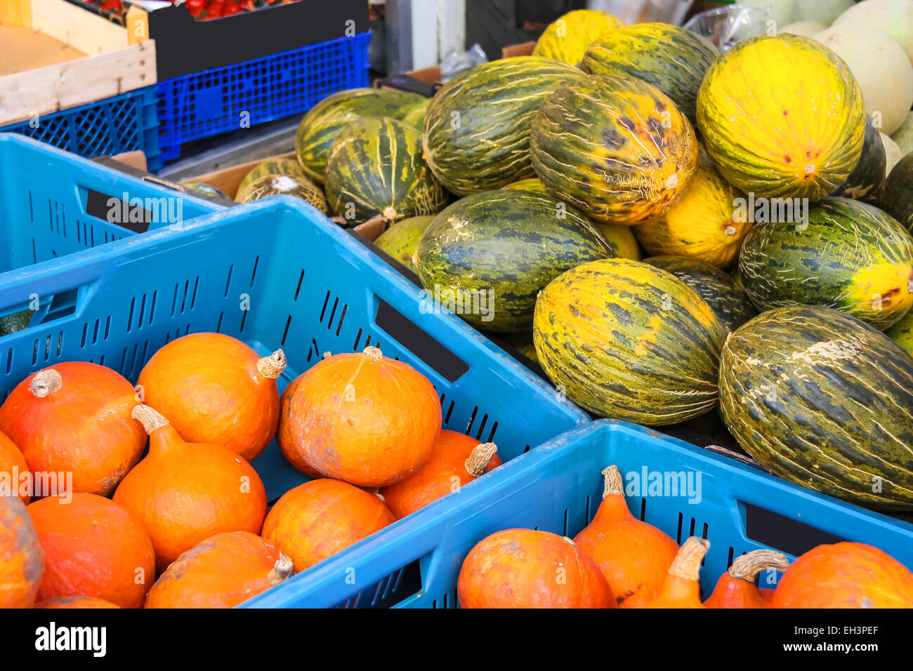 Melon sale hi-res stock photography and images - Alamy