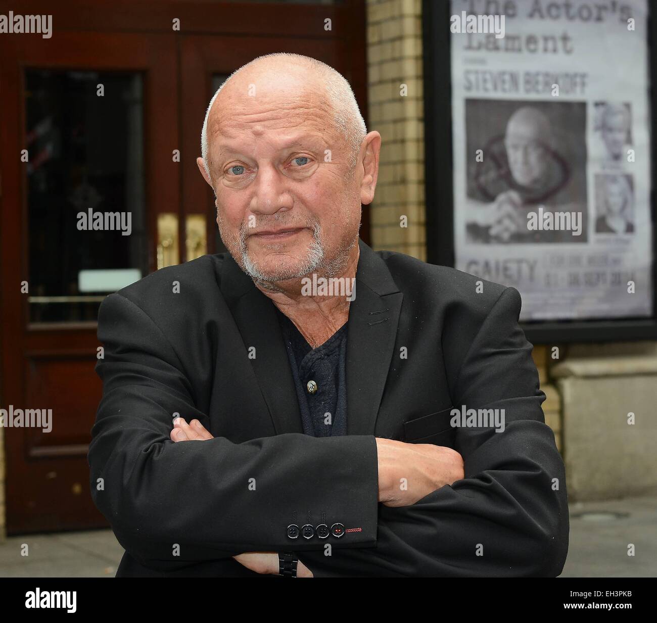 Photocall for Steven Berkoff's The Actor's Lament which opens at The ...