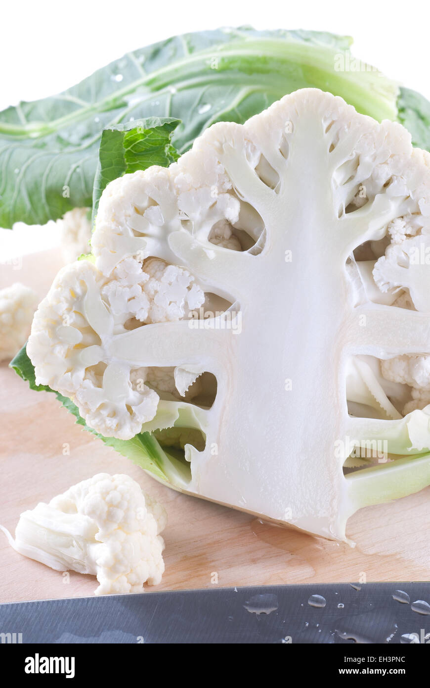 A Cauliflower Cross Section High Resolution Stock Photography and ...