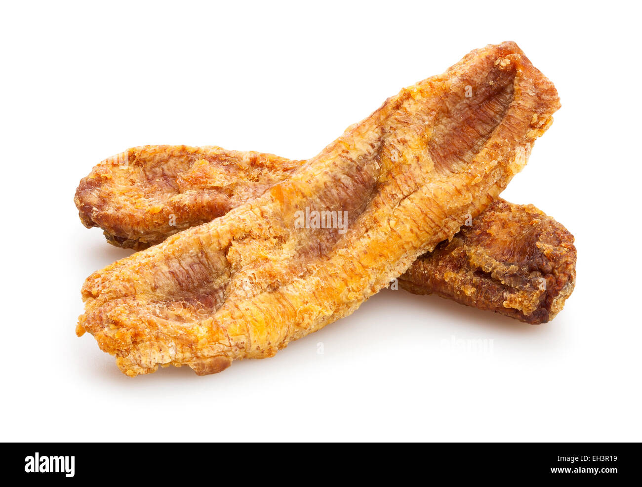 dried banana isolated Stock Photo - Alamy