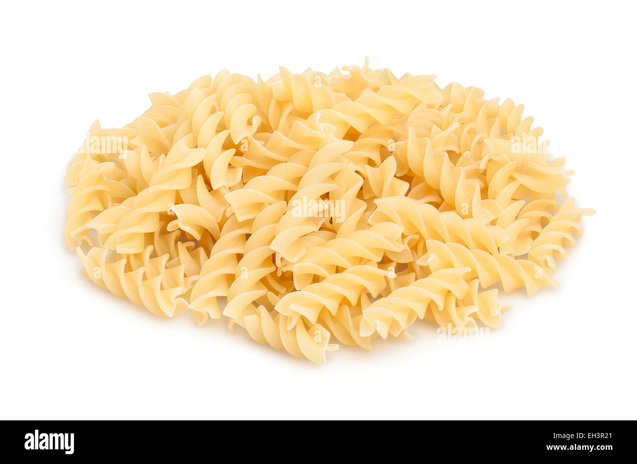 Pile of dry pasta Cut Out Stock Images & Pictures - Alamy