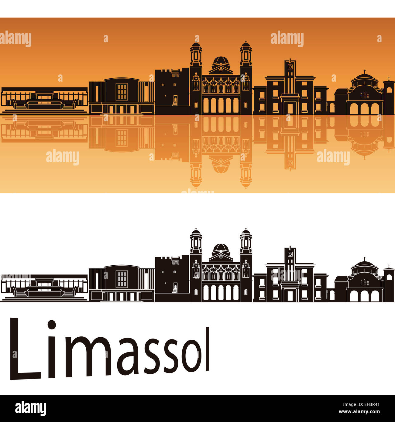 Limassol skyline in orange Stock Photo - Alamy Limassol skyline in orange Stock Photo - Alamy