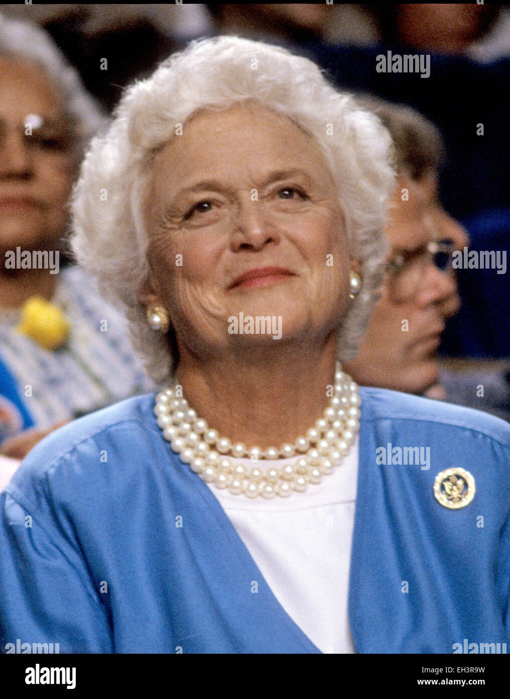 Barbara bush hi-res stock photography and images - Alamy