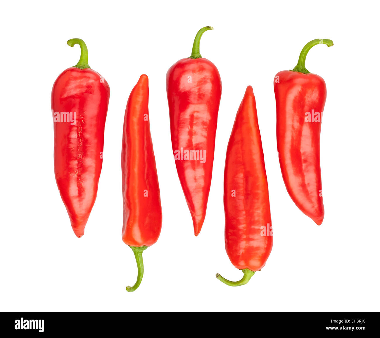 red pepper isolated Stock Photo - Alamy