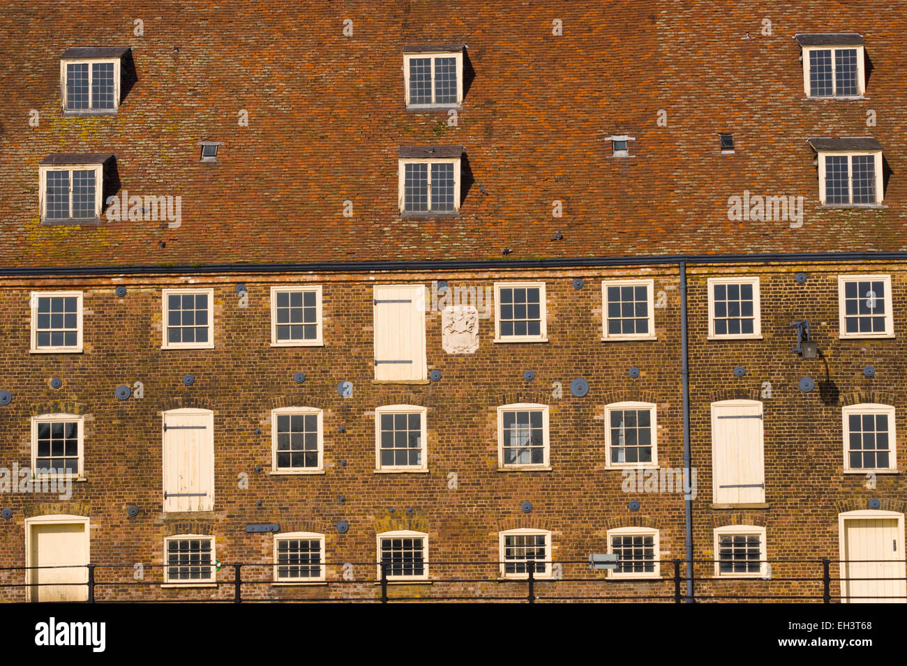 The Three Mills Tidal mills on the river Lea east London near Stratford ...