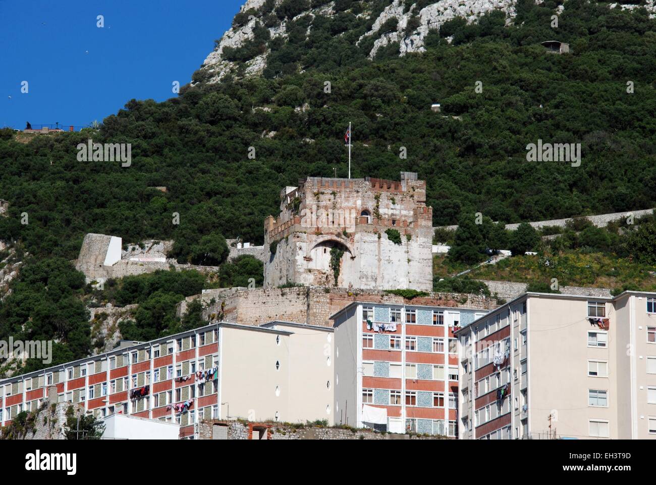Moorish castle gibraltar hi-res stock photography and images - Alamy