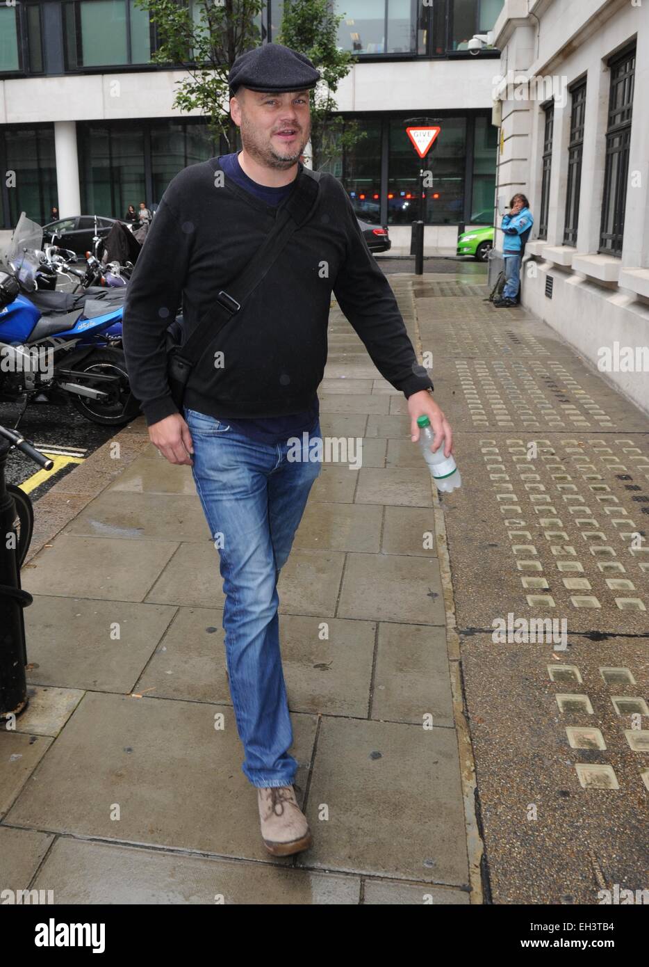 Al Murray seen at Radio Two Studios in London. Featuring: Al Murray ...