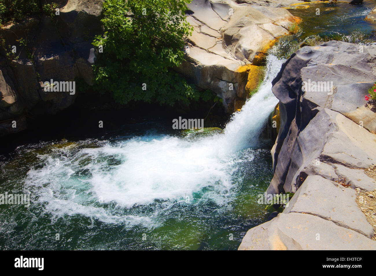 Alcantara river catania sicily italy hi-res stock photography and ...