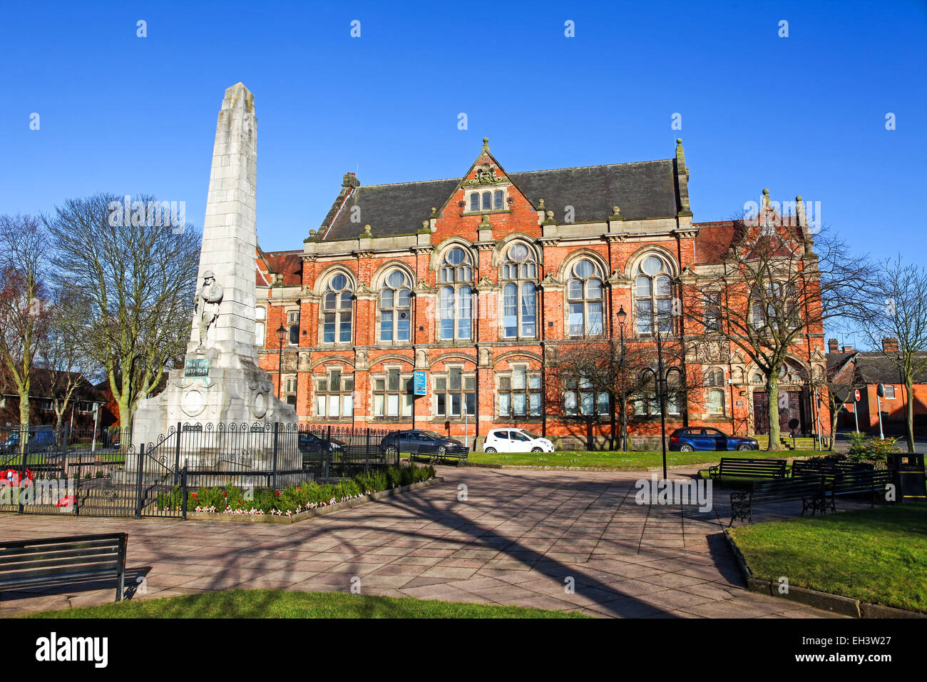 Fenton Town Hall Stoke on Trent The Potteries North Staffordshire ...