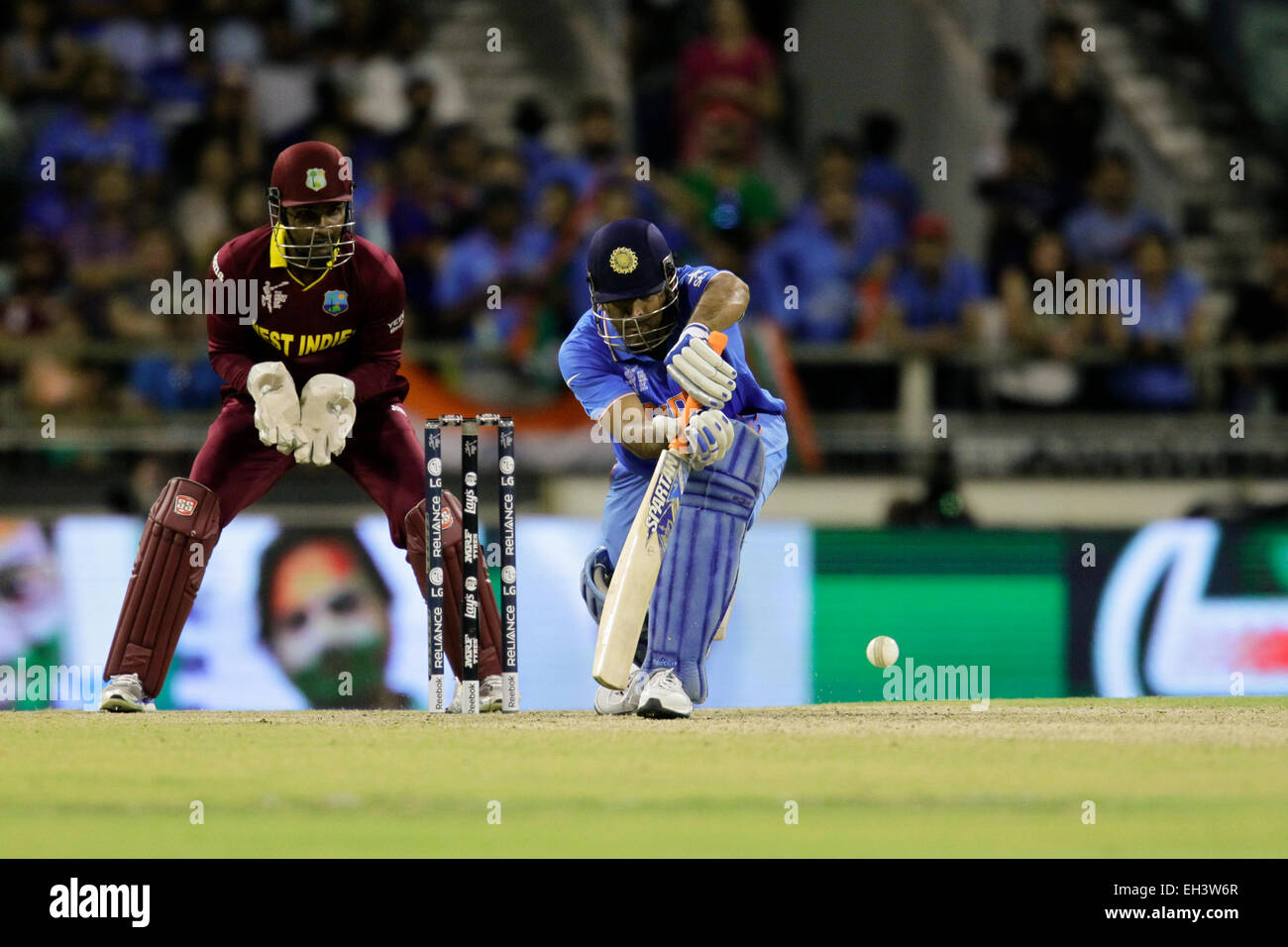 M s dhoni world cup hi-res stock photography and images - Alamy