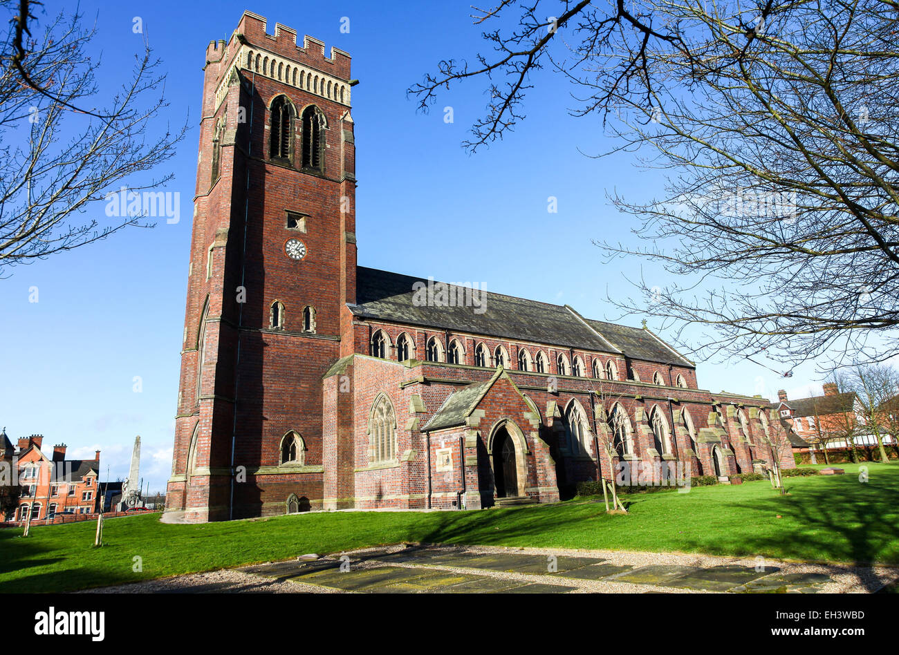 Christ Church Fenton Stoke on Trent Staffordshire Stock Photo - Alamy