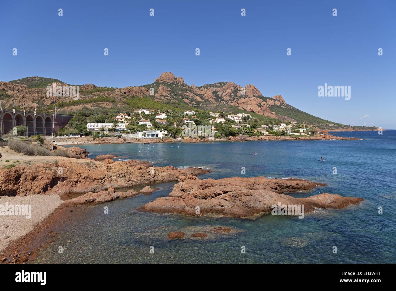 Cap Roux, Cote d´Azur, South of France Stock Photo - Alamy