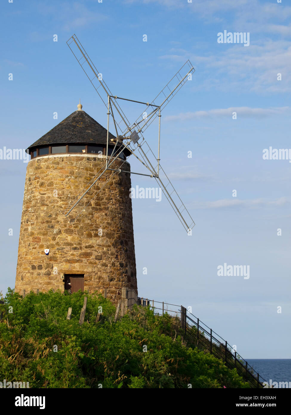 St. Monans Windmill, Fife, Scotland Stock Photo - Alamy