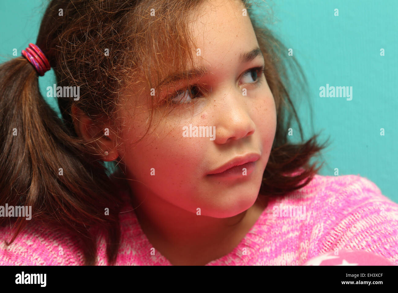 Portrait of girl - model released Stock Photo - Alamy