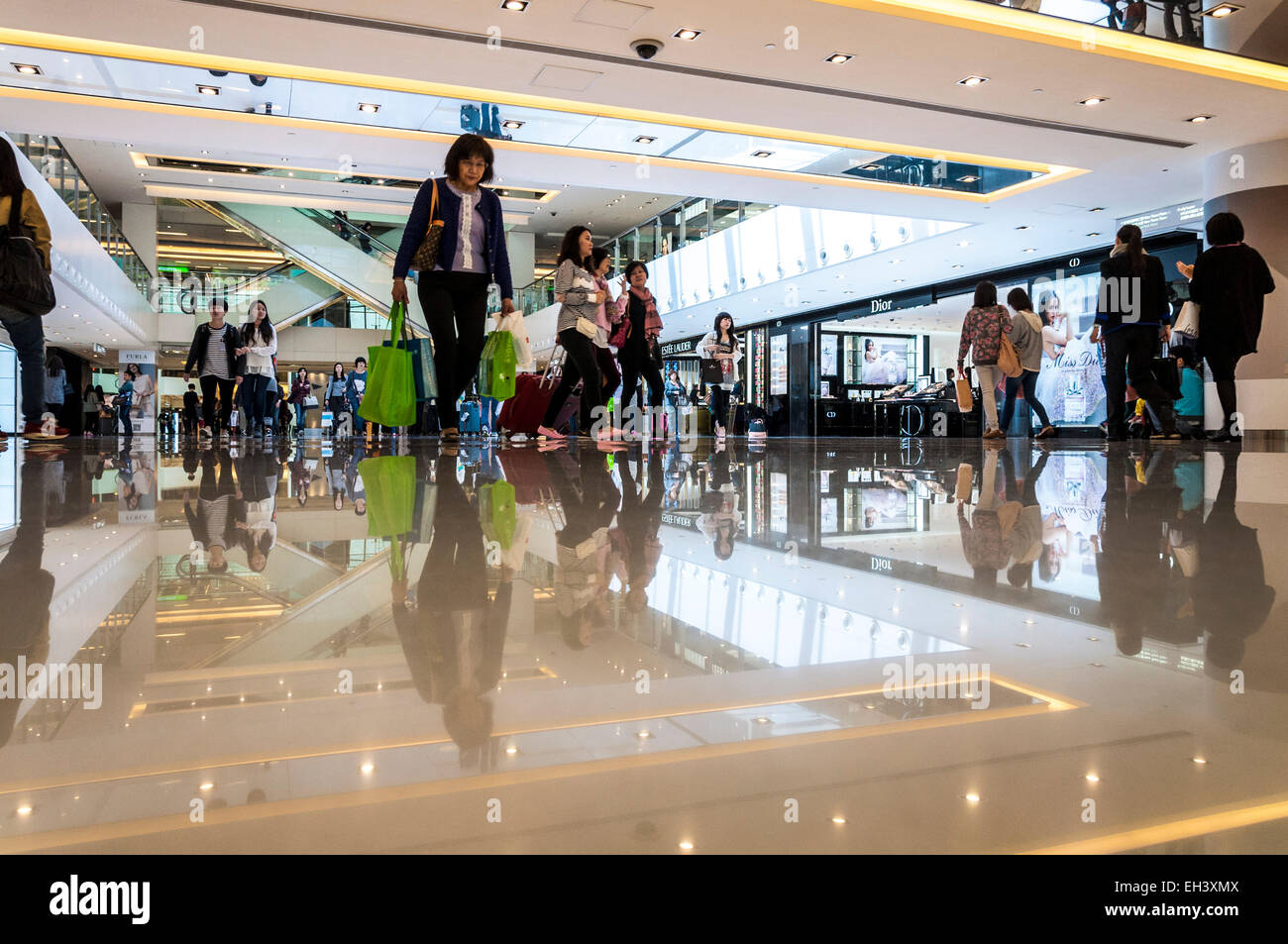 New Town Plaza shopping centre Hong Kong SAR Stock Photo - Alamy