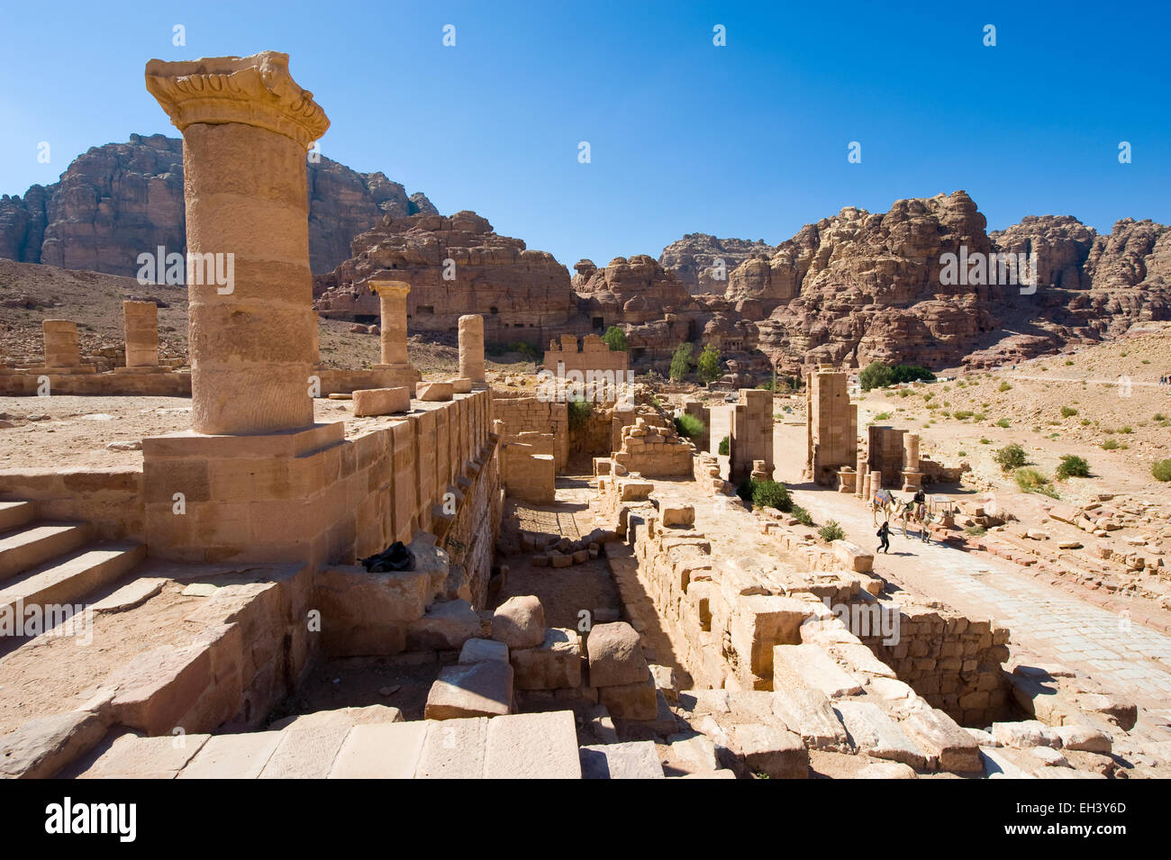 Great Temple Petra Jordan High Resolution Stock Photography and Images ...