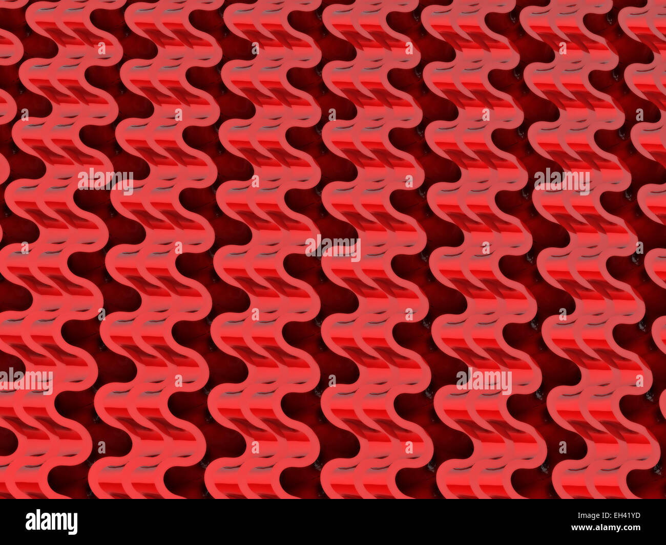 Red Wavy Scales pattern or texture. Useful as background Stock Photo ...