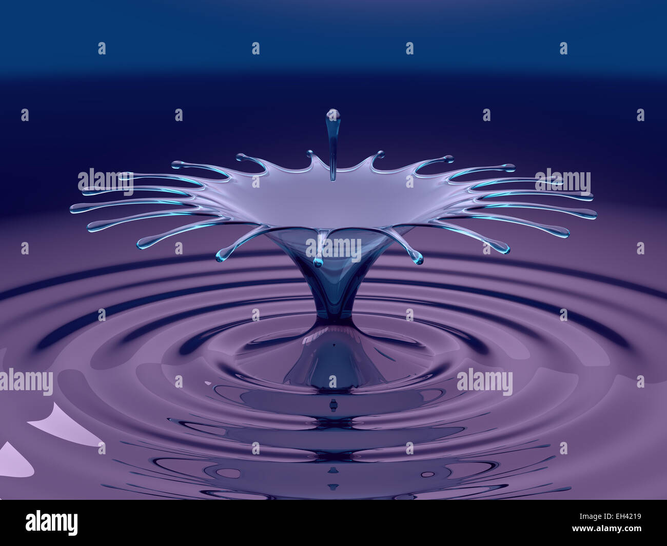 Purple fluid splash hi-res stock photography and images - Alamy