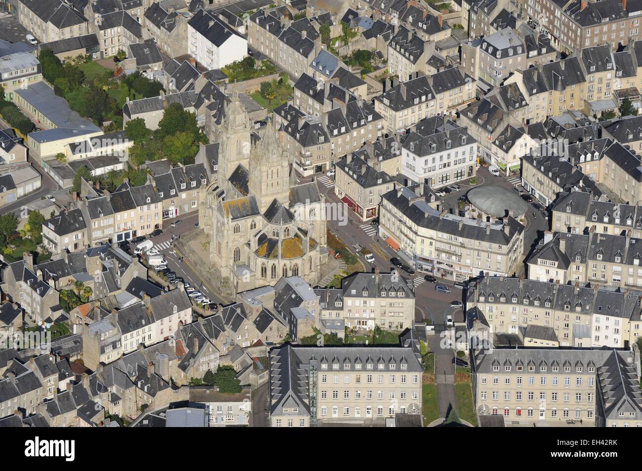 Coutances aerial hi-res stock photography and images - Alamy