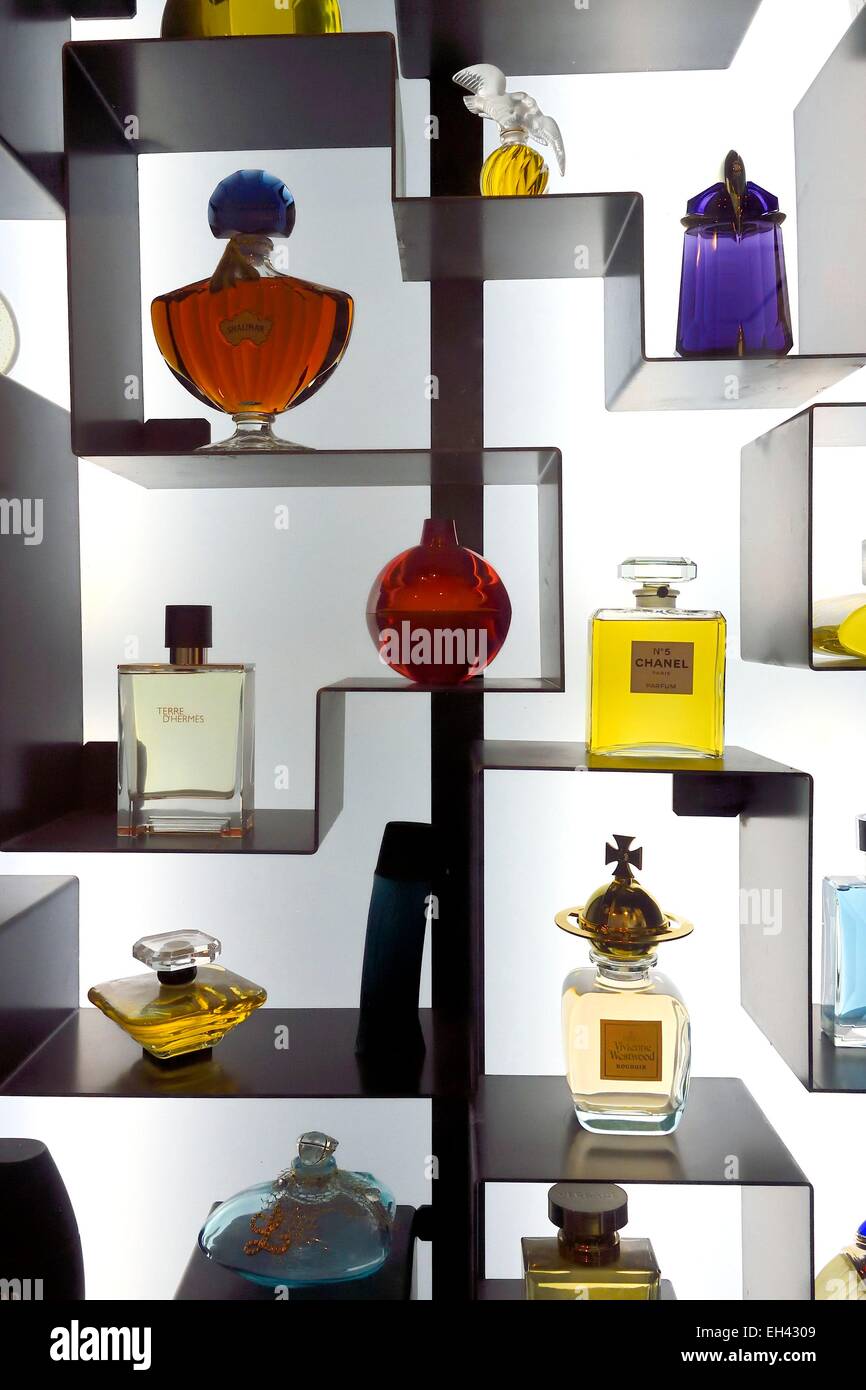 France, Alpes Maritimes, Grasse, International Perfume Museum, perfume ...