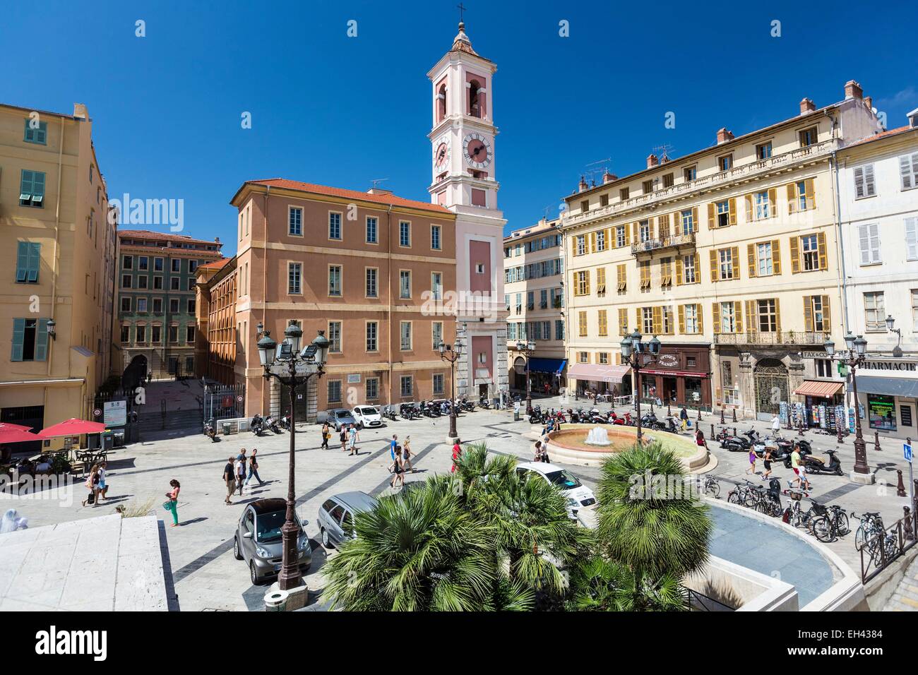 France, Alpes Maritimes, Nice, the barracks Rusca, the Rusca palace and ...