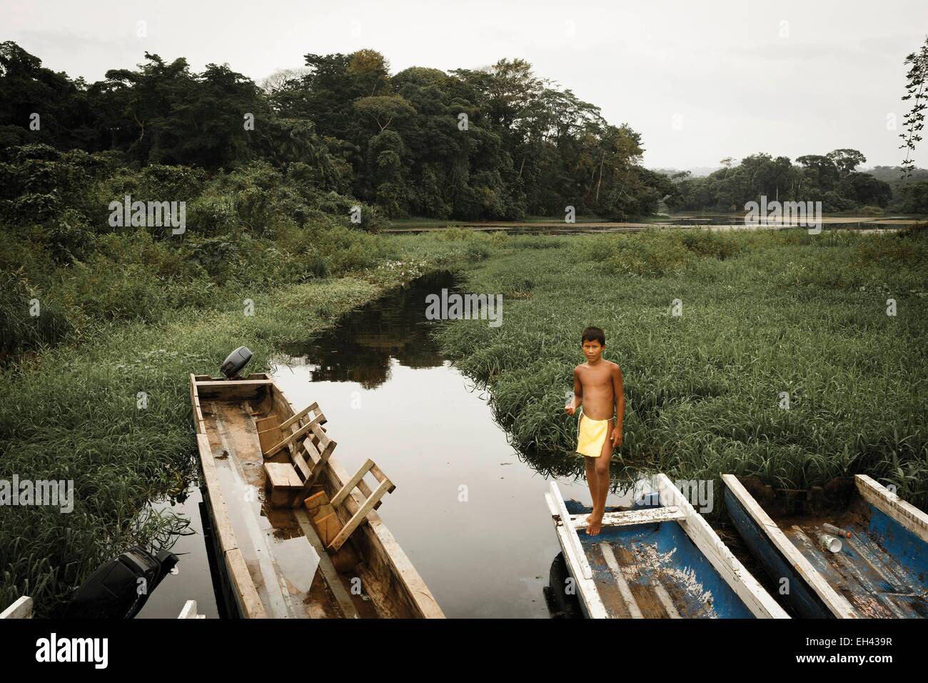 Panama, Darien province, Darien National Park, listed as World Heritage ...