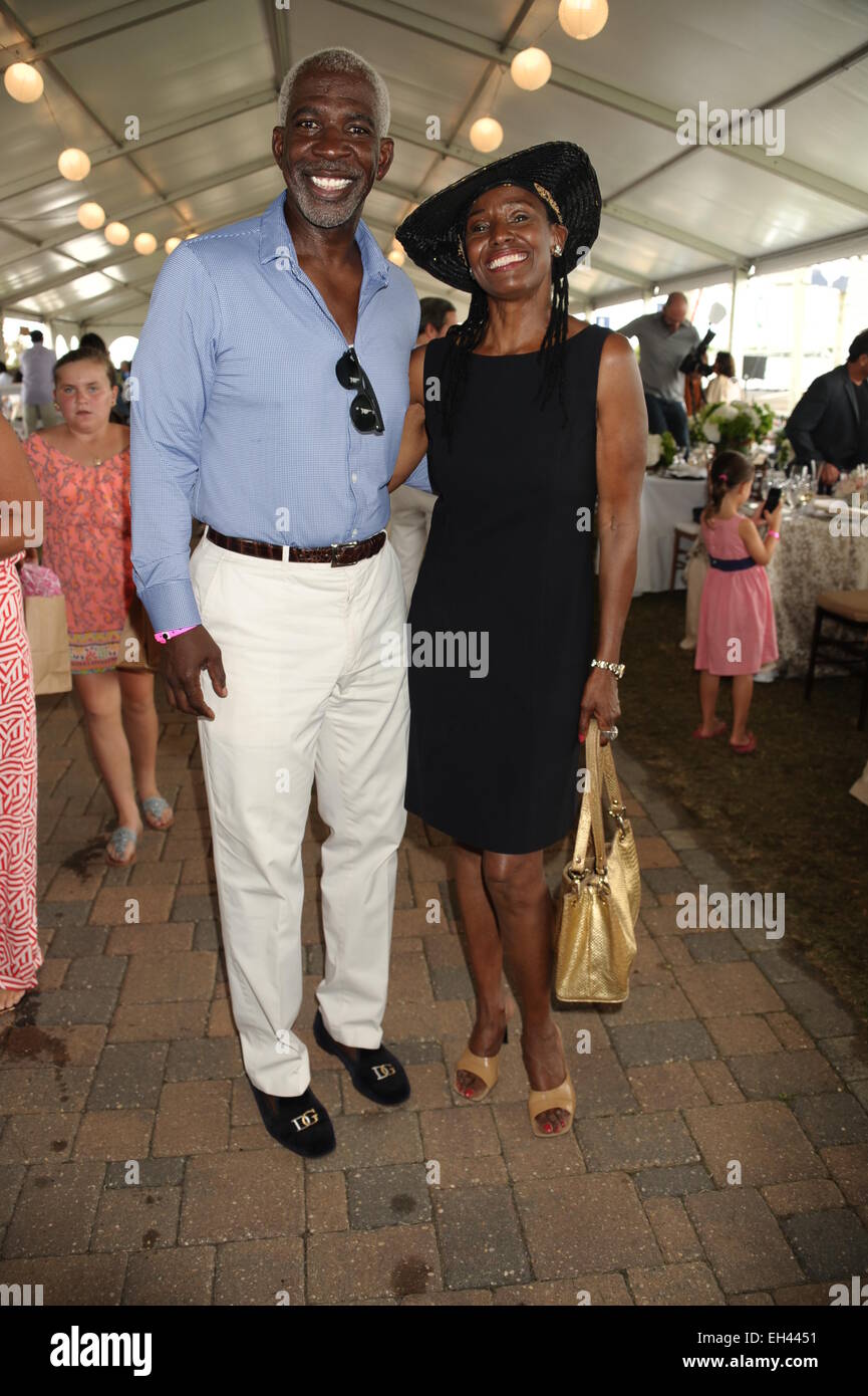 39th Annual Hampton Classic Horseshow Grand Prix Featuring: Dan Gasby ...