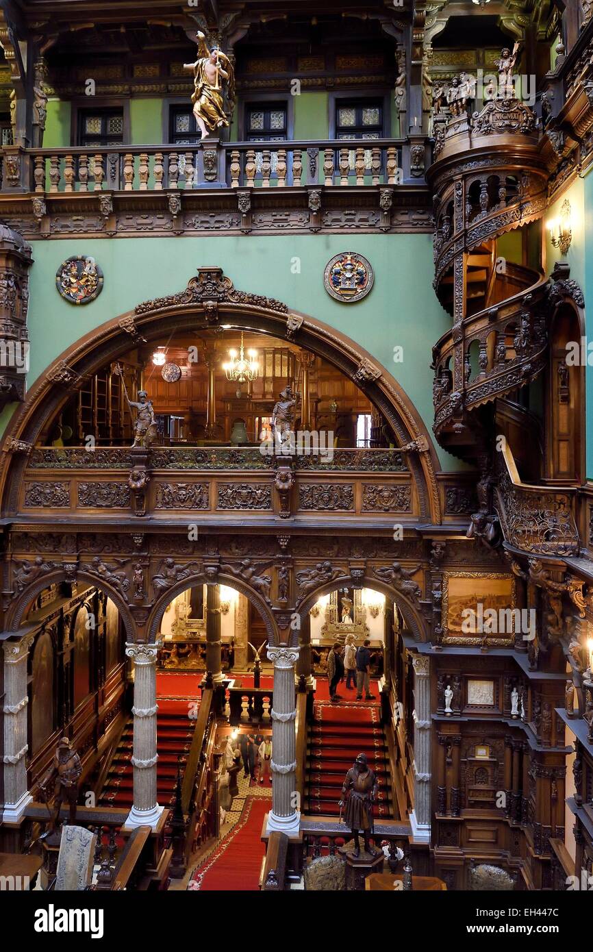 Peles Castle Spiral Stairs