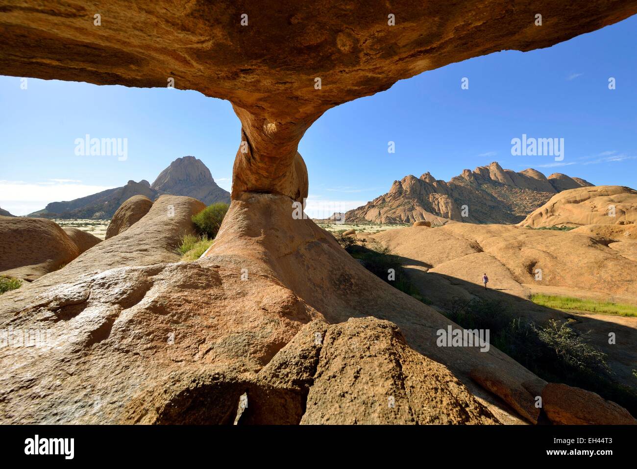 Namibia, Erongo region, Damaraland, Namib desert, Spitzkoppe or ...