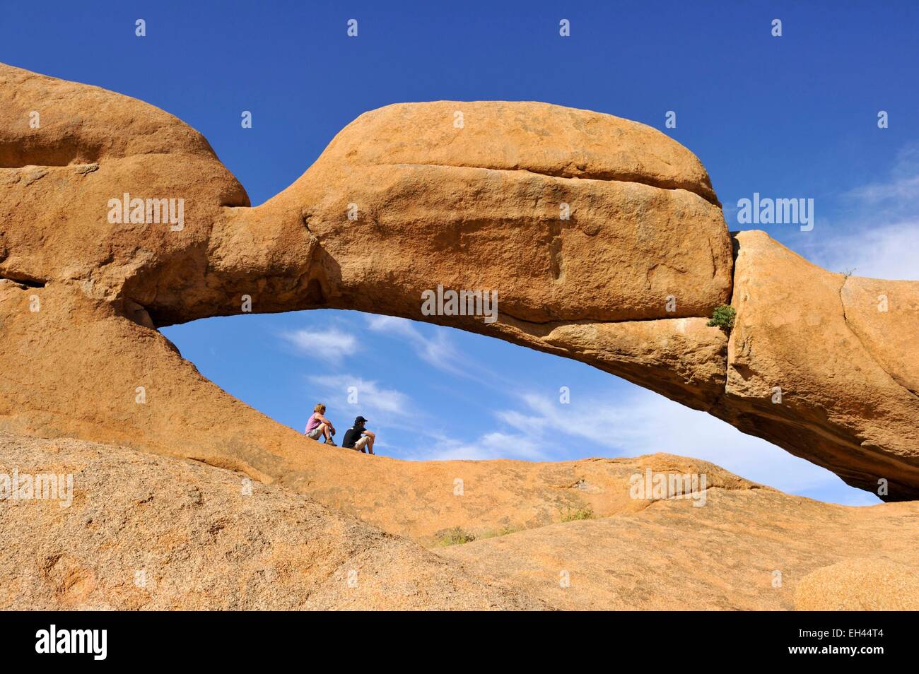 Namibia, Erongo region, Damaraland, Namib desert, Spitzkoppe or ...