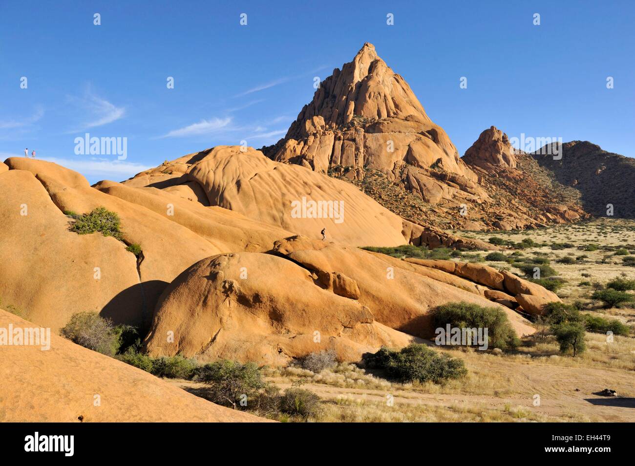 Namibia, Erongo region, Damaraland, Namib desert, Spitzkoppe or ...