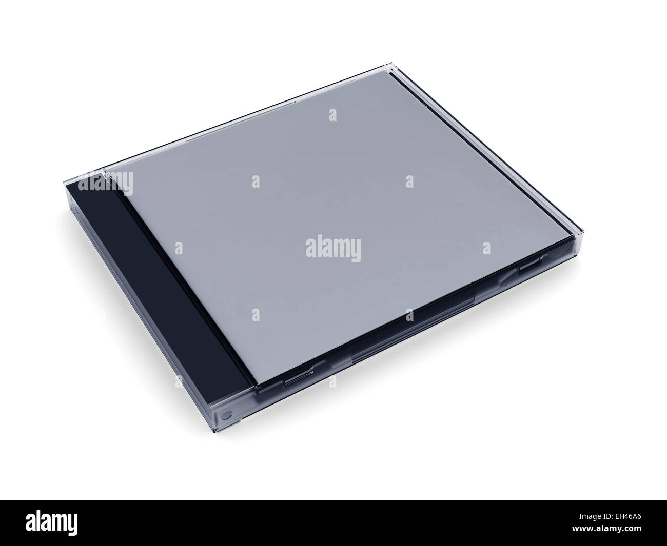 cd box on a white background. 3d illustration. High resolution image ...