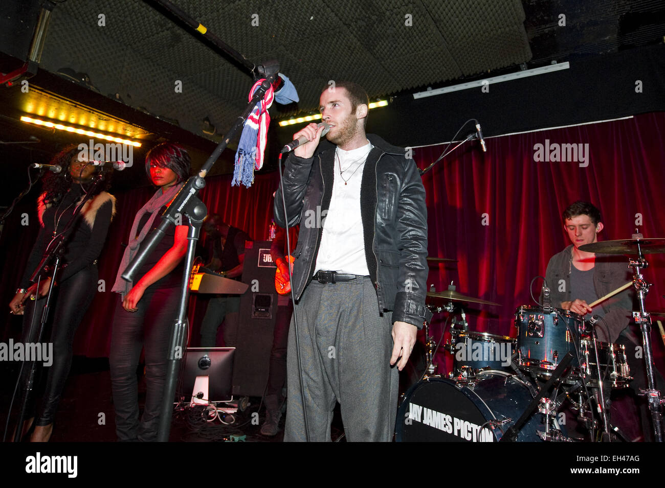 X Factor (UK) 2014 contestant Jay James performing as 'Jay James Picton ...