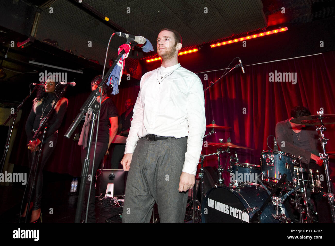X Factor (UK) 2014 contestant Jay James performing as 'Jay James Picton ...