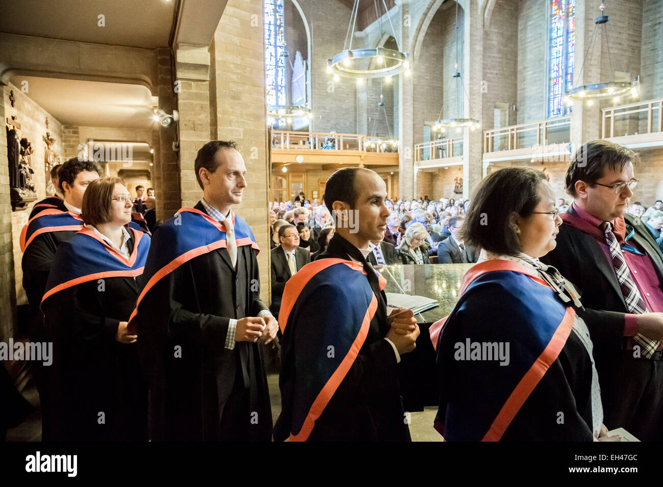 Graduation Ceremony University College London High Resolution Stock ...