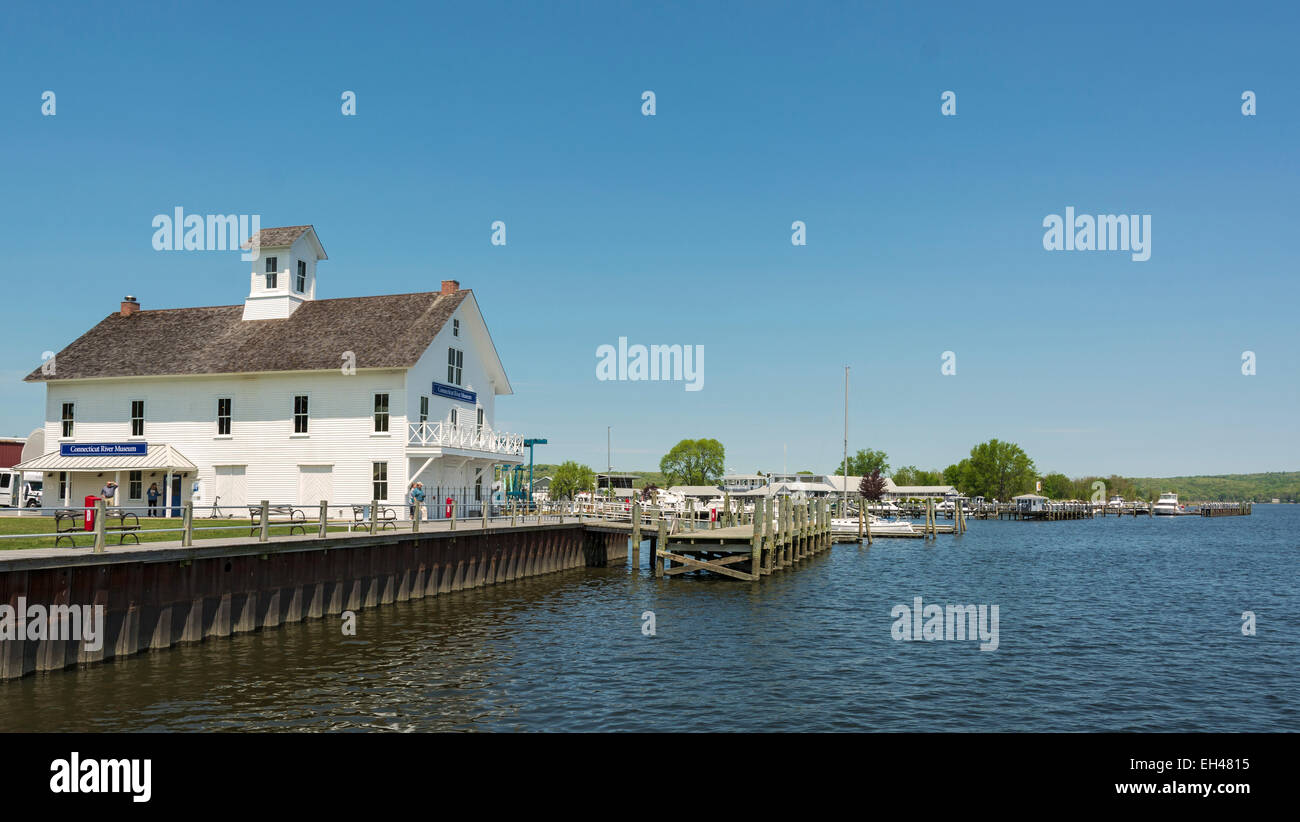 Connecticut River Museum at Essex Stock Photo - Alamy