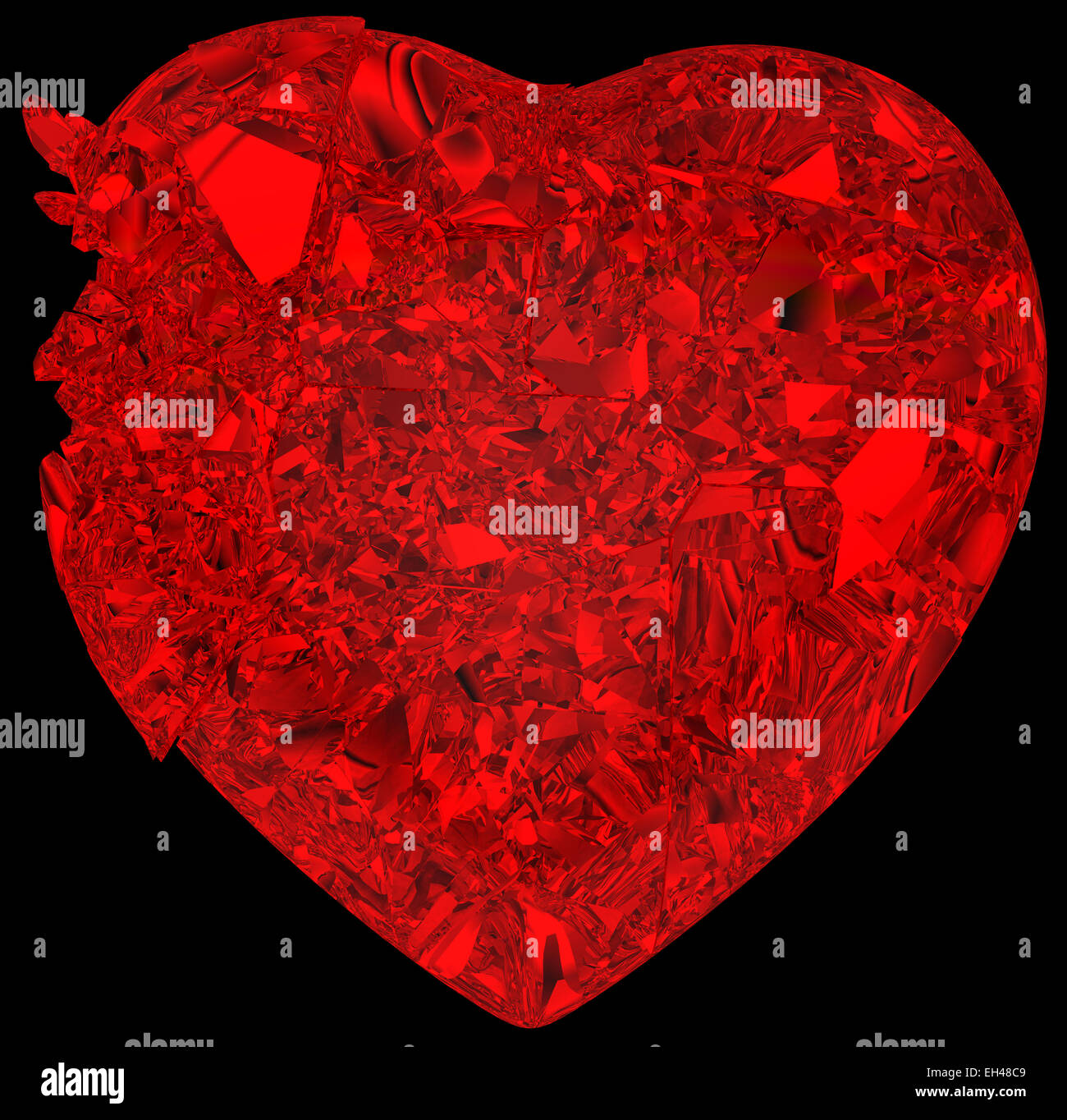 Broken Crystal Heart