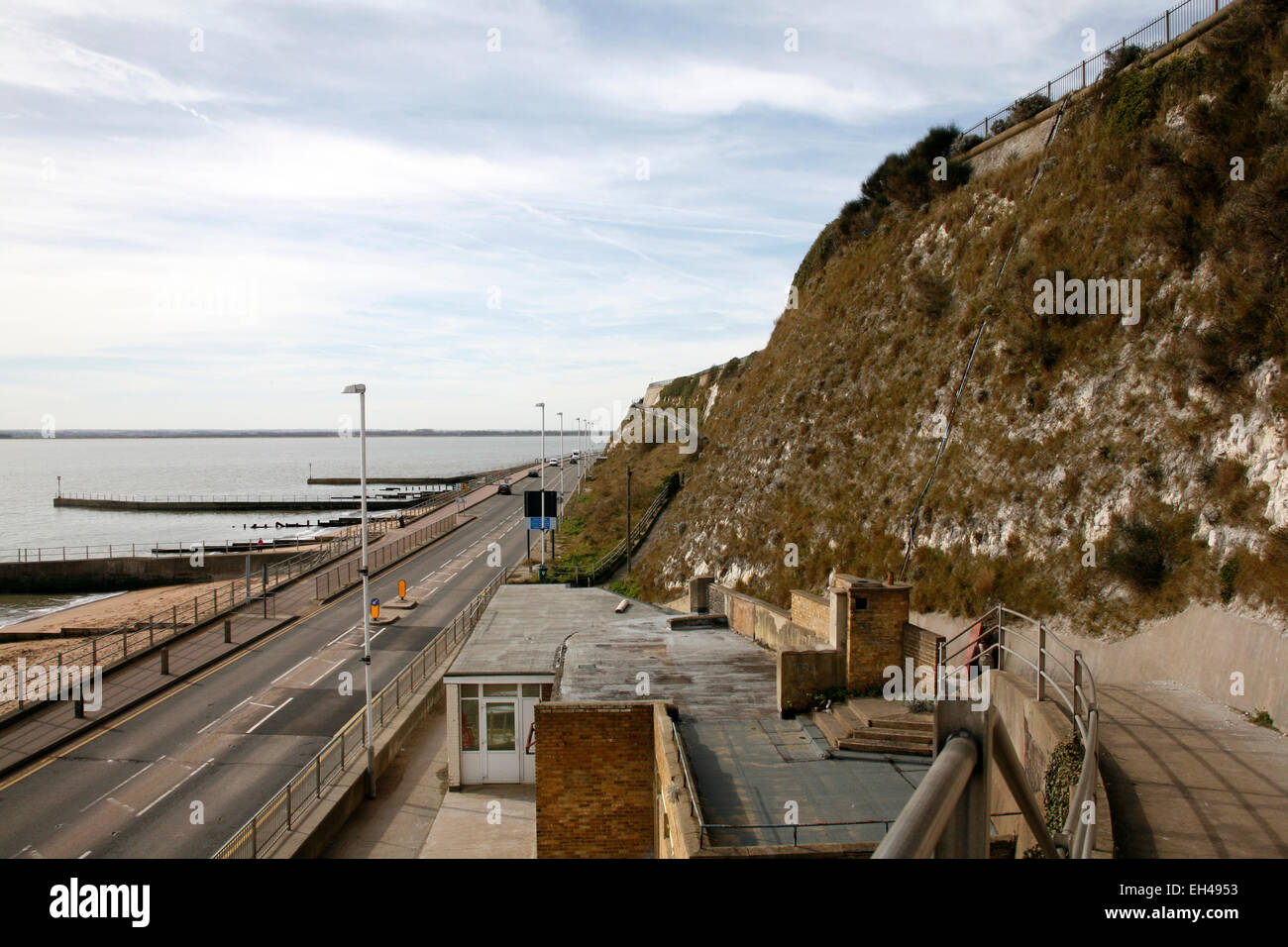 high cliffs in ramsgate town east kent uk march 2015 Stock Photo - Alamy